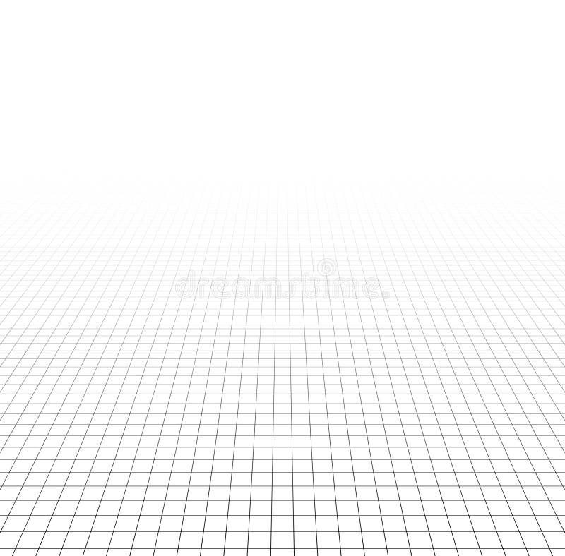 Perspective grid surface. stock vector. Illustration of decoration ...