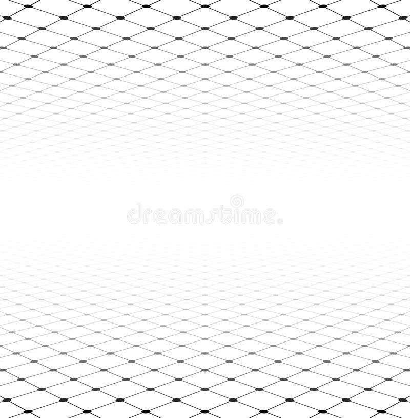 Perspective grid surface stock vector. Illustration of backdrop - 56932593