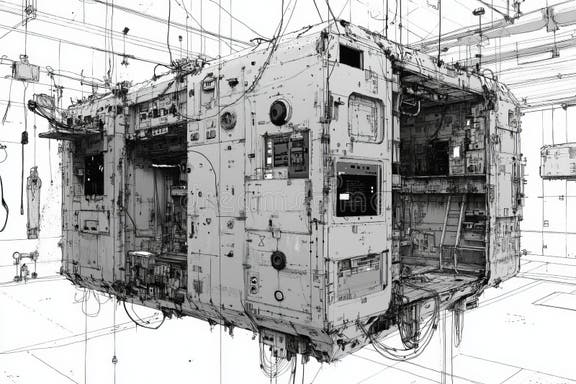 Perspective Grid Worksheet Featuring a Wall and Floor Wireframe for ...