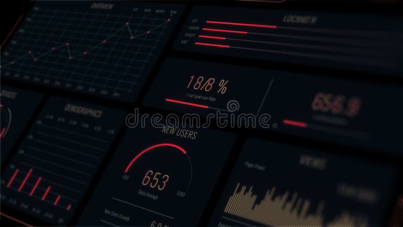 Perspective HUD Animation of Generic Data with Text Area, UML Diagram ...