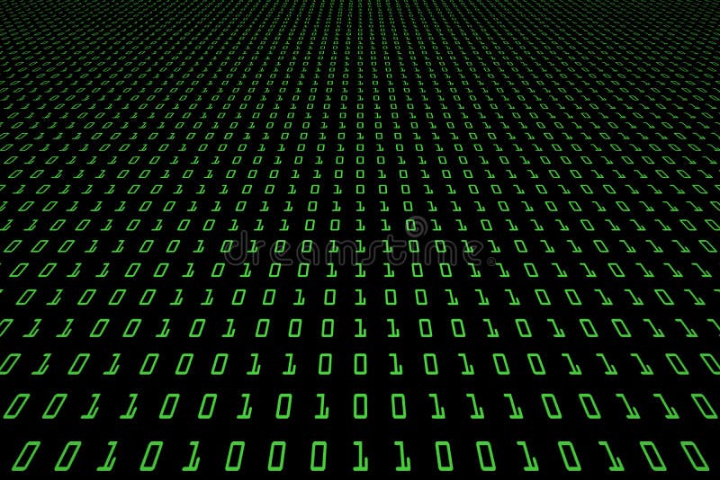 Perspective Image of Technology Digital Dark or Black Background with ...