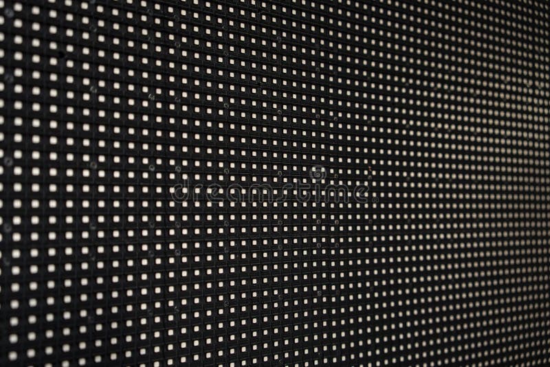 Perspective of LED Advertising Panel Stock Photo - Image of empty ...