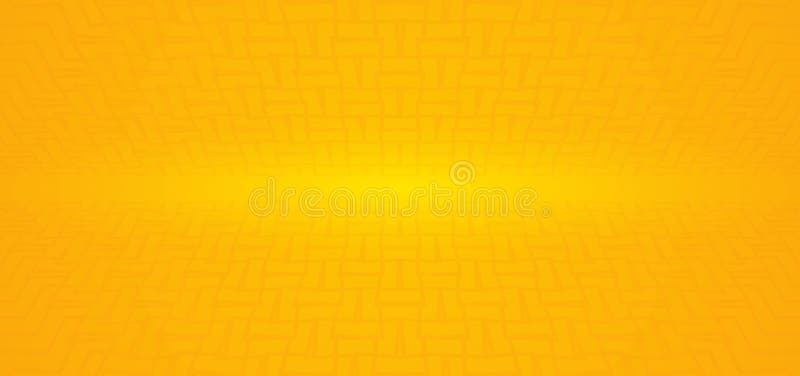 Perspective Line Pattern Design Abstract Yellow Background Stock Vector ...