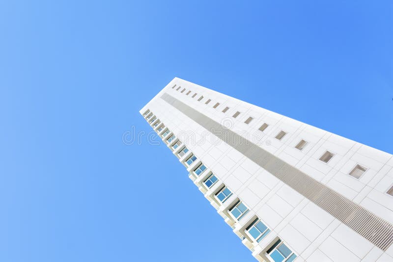 Perspective and Lower Angle of View of Modern Building Stock Image ...