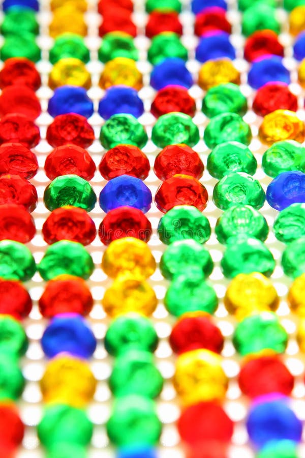 Perspective of the Plastic Transparent Pins Backlit Stock Photo - Image ...