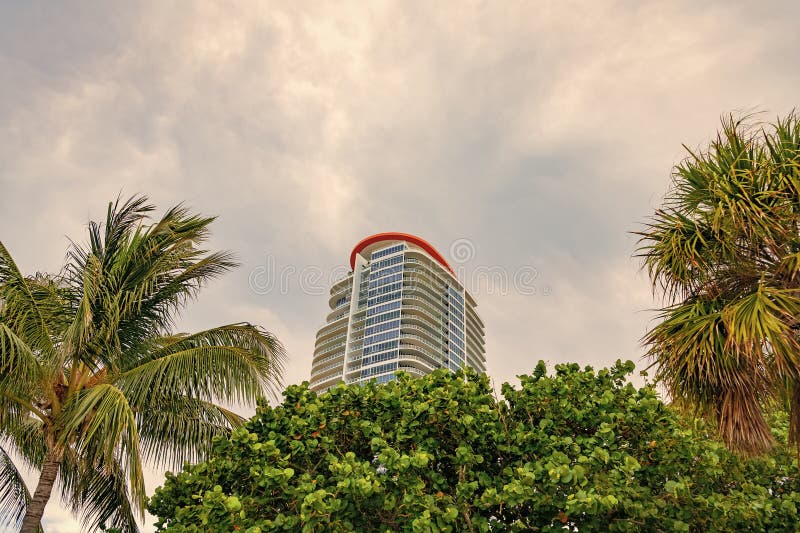 Perspective Residential Building Skyscraper. Modern Residential ...