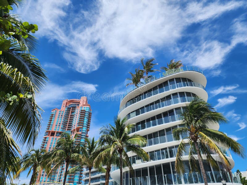 Perspective Residential Skyscraper. Modern Skyscraper Building ...