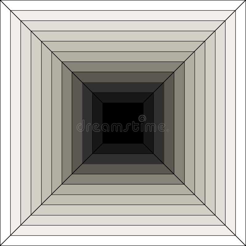 Perspective stock illustration. Illustration of illusion - 86440586