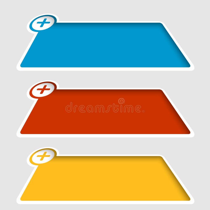 Perspective text frames stock vector. Illustration of speech - 34591233