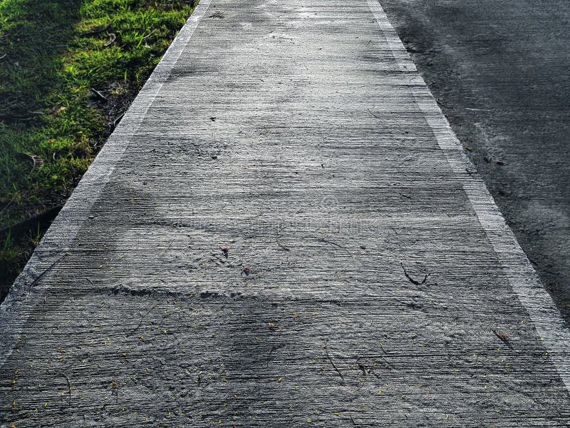 Background of Footpath with Lines Pattern Stock Image - Image of ...