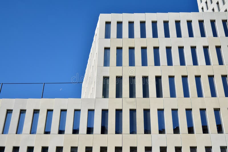 Modern Office Building Detail. Stock Photo - Image of futuristic ...
