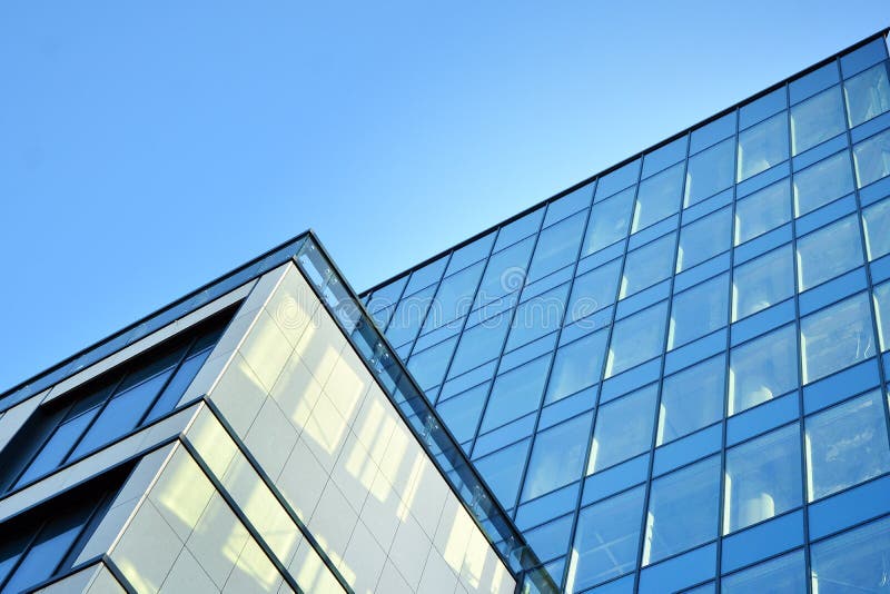 The Windows of a Modern Building for Offices. Business Buildings ...