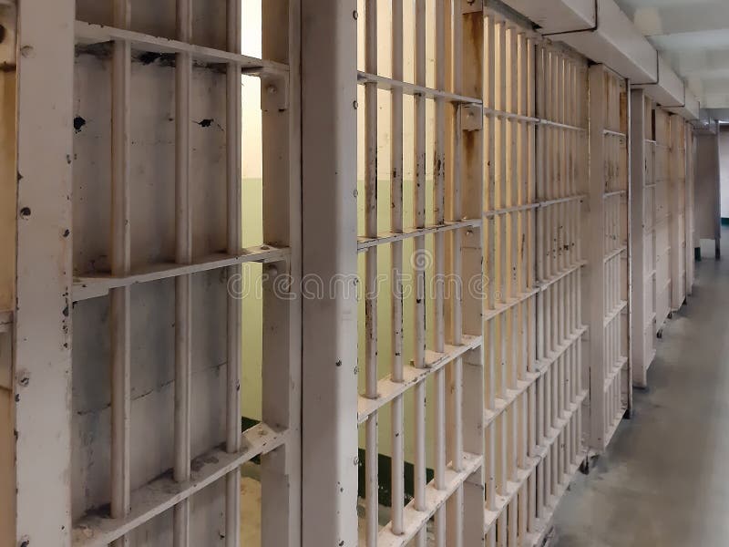 Jail cells stock photo. Image of enprison, cell, framed - 345160
