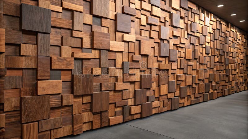 Wood Block Wall Composition Stock Illustrations – 581 Wood Block Wall ...