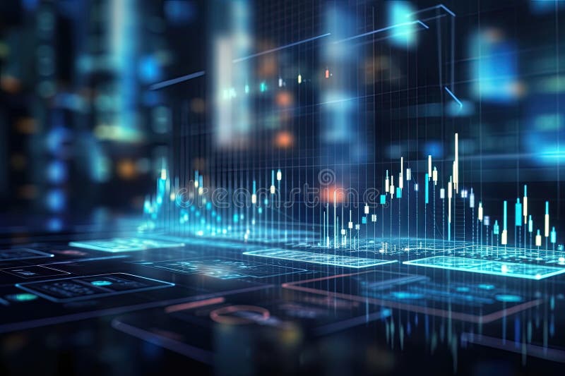 Perspective View of Stock Market Growth, Business Investing and Data ... Perspective View of Stock Market Growth, Business Investing and Data ...