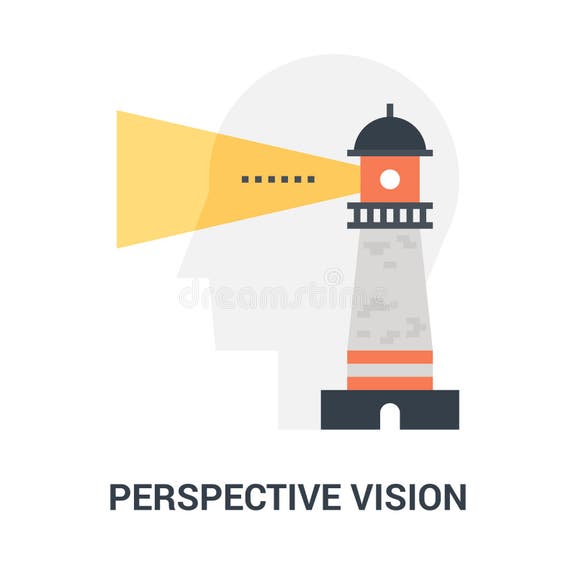 Perspective Vision Icon Concept Stock Vector - Illustration of vision ...