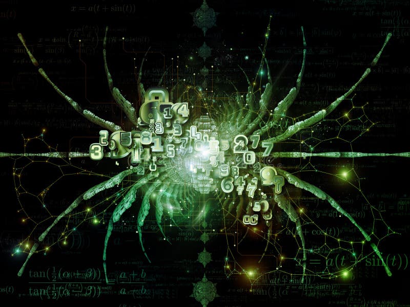 Perspectives of Math Design Stock Illustration - Illustration of ...