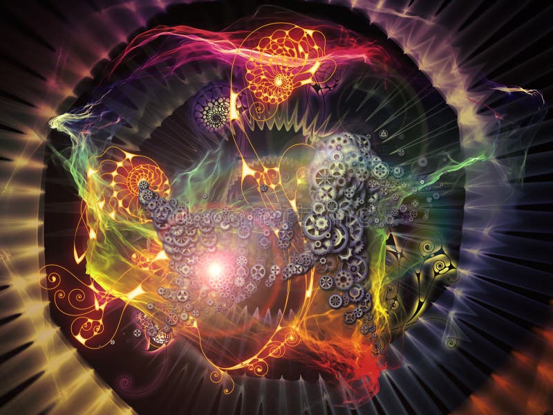 Perspectives of Math Visualization Stock Illustration - Illustration of ...