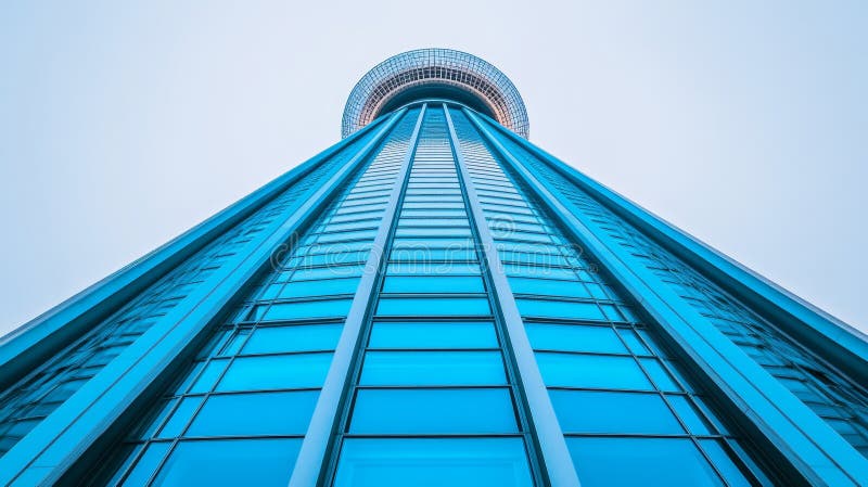 Perspectives, Modern Architecture, Looking Up at a Tall ...