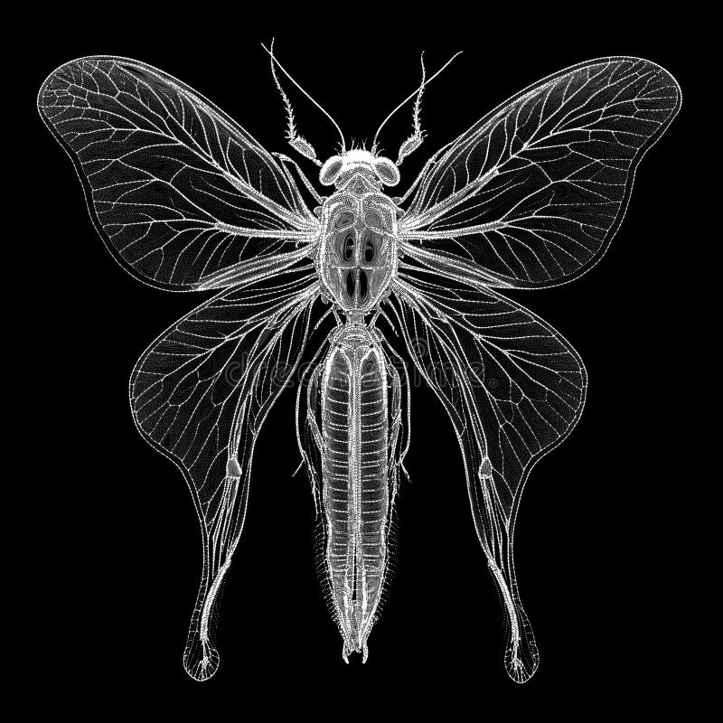 Perspectives of Nature Stippling Stock Illustration - Illustration of ...