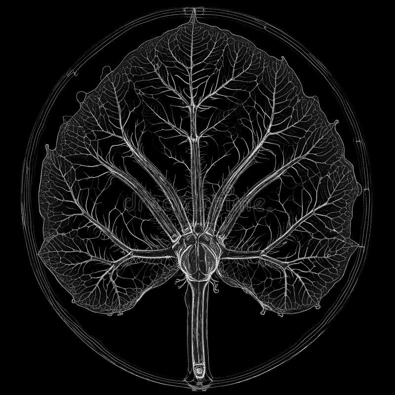 Perspectives of Nature Stippling Stock Photo - Image of print ...