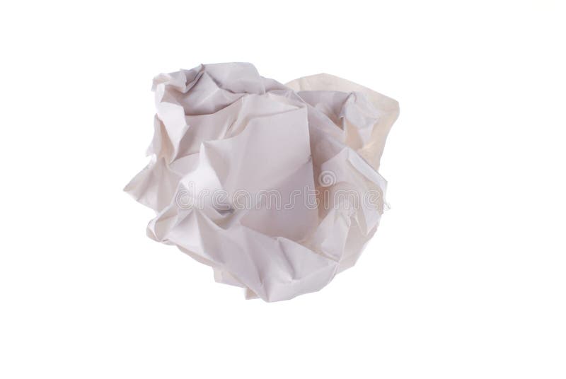 Une Poubelle De Papier De Rebut Avec Le Papier Image stock - Image du ...
