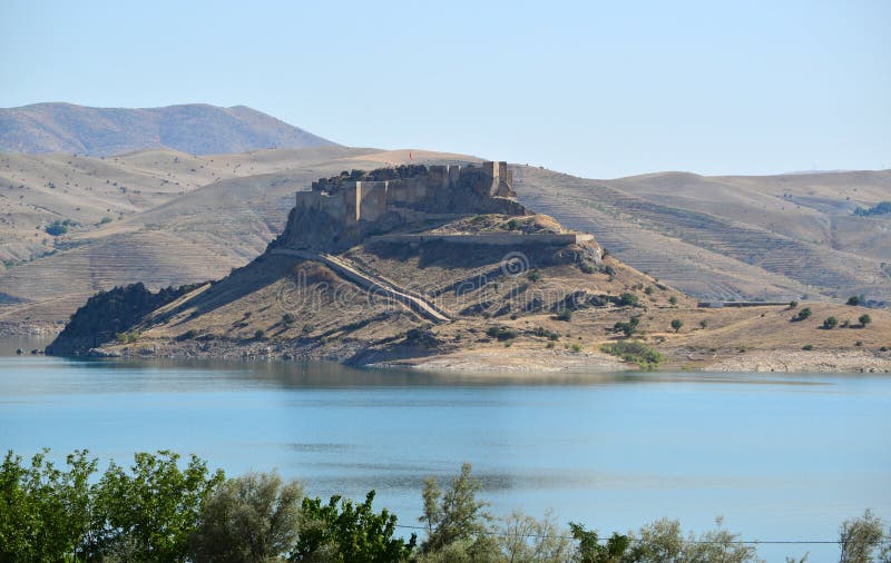 Pertek - Tunceli stock photo. Image of built, geology - 271686132