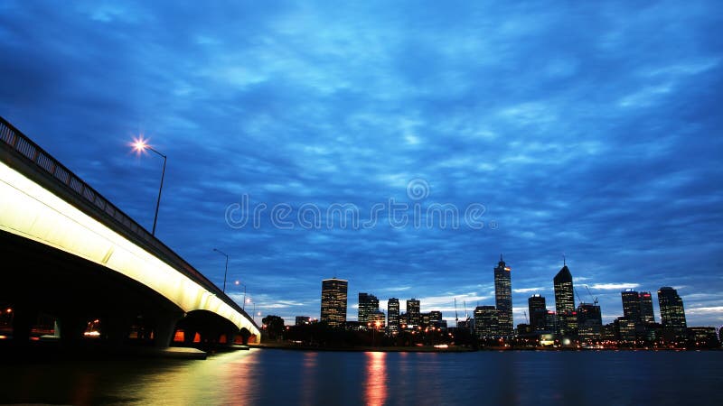 Perth stock photo. Image of australia, urban, morning - 8630382
