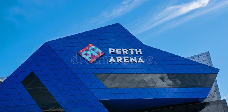 Perth-Arena redaktionelles stockbild. Bild von australien - 94181989