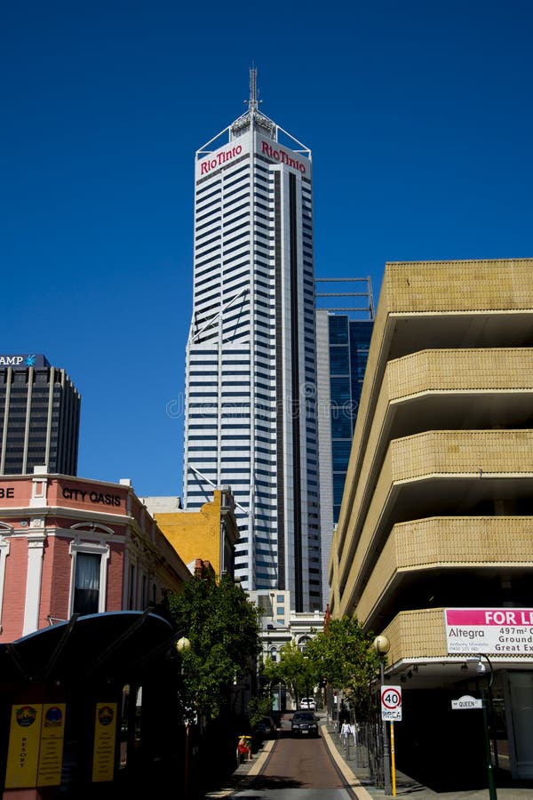 Rio Tinto Office Tower, Perth, Western Australia Editorial Image ...