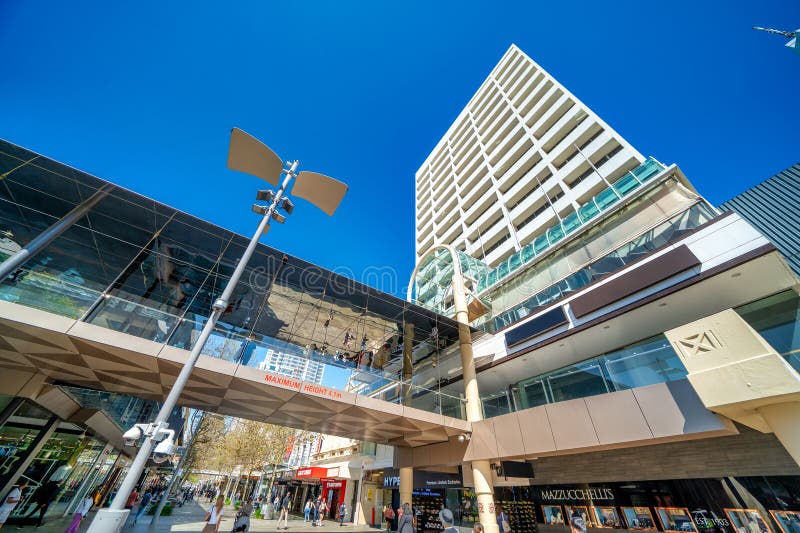 Perth, Australia - September 12, 2023: Buildings of Downtown Perth on a ...