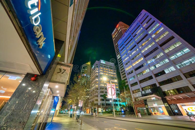 Perth, Australia - September 11, 2023: Downtown City Skyscrapers at ...