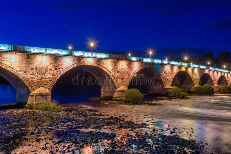 Perth stock image. Image of highlands, kinglas, bridge - 40727435