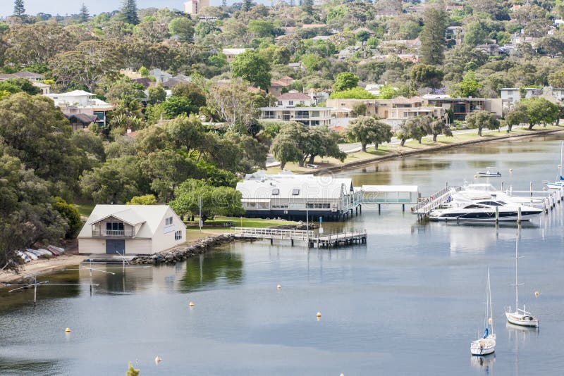 Perth boat harbour stock photo. Image of asia, ships - 27807070