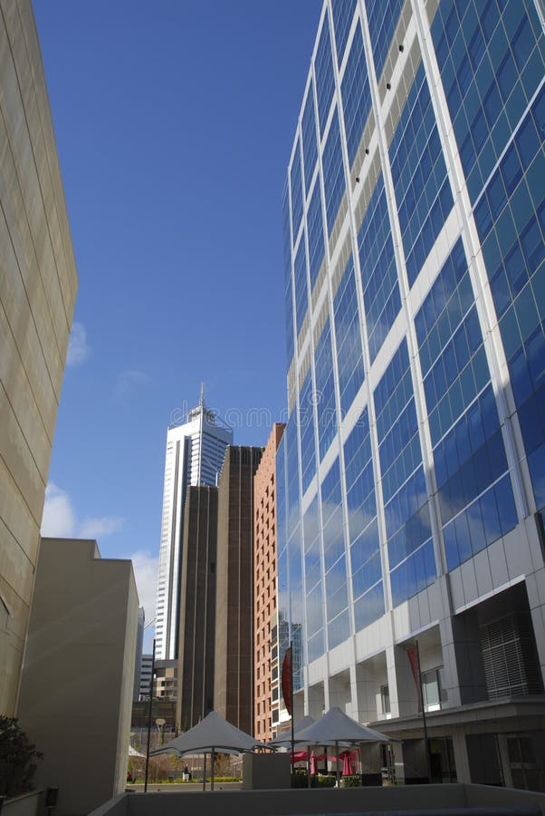 Perth Business District V stock photo. Image of australia - 18478224