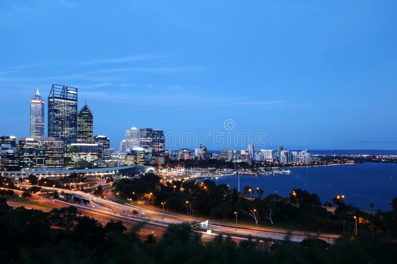 Perth City Center 2 stock photo. Image of quay, harbor - 83734966