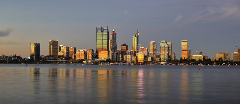 Perth City editorial photography. Image of reflection - 87761247