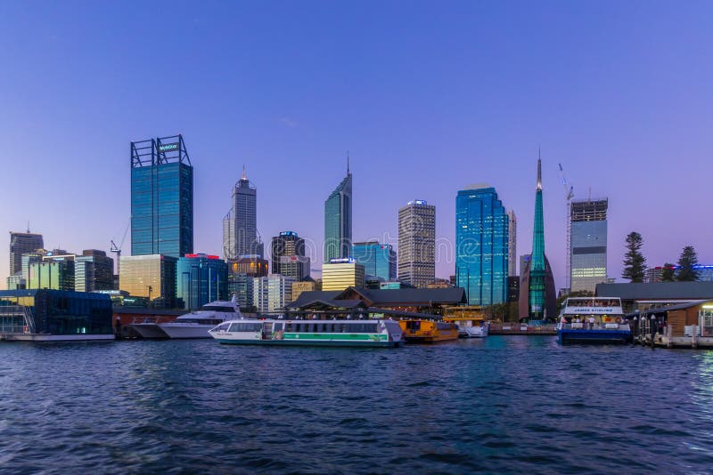 Perth City editorial image. Image of swan, australia - 51972845