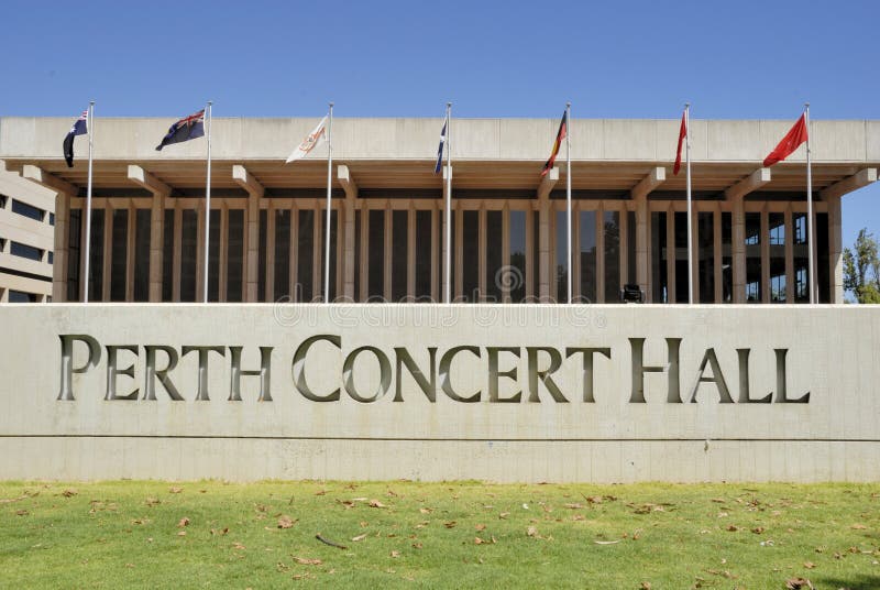 Perth Concert Hall, Perth editorial image. Image of travel - 143825670