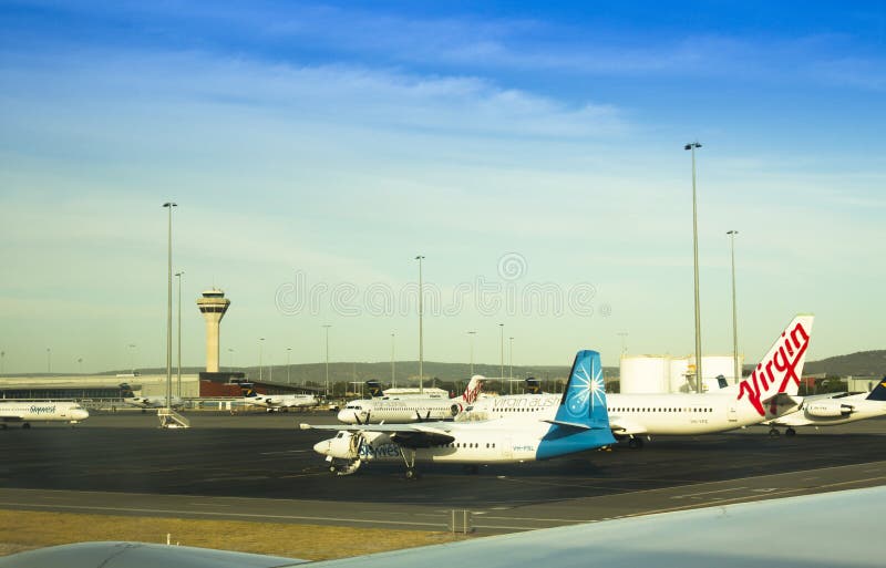 Perth International Airport Australia Editorial Image - Image of door ...
