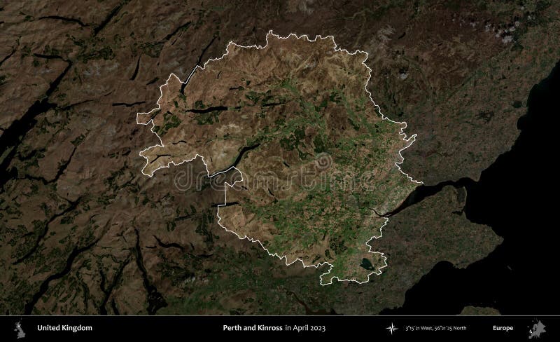 Perth and Kinross Highlighted, United Kingdom. Sentinel. April 2023 ...