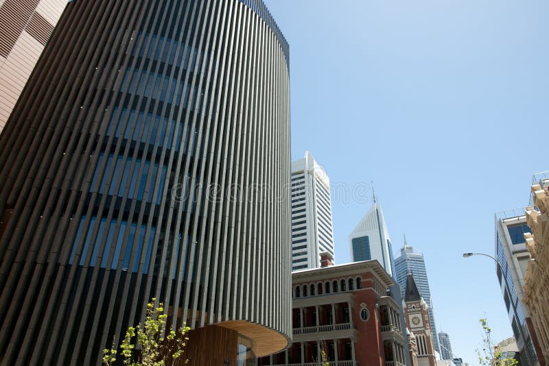 Perth Public Library - Australia Stock Photo - Image of perth, city ...