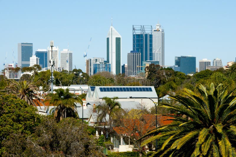 Perth & Suburbs stock photo. Image of home, city - 128655902
