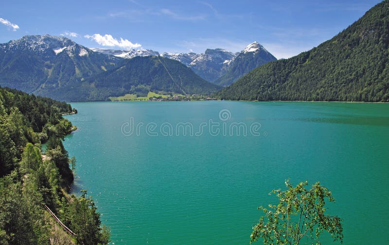 Pertisau, Lac Achensee, Tyrol, Autriche Image stock - Image du ...