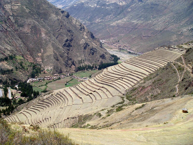 Peru farming steps stock image. Image of mountain, steppe - 67164955
