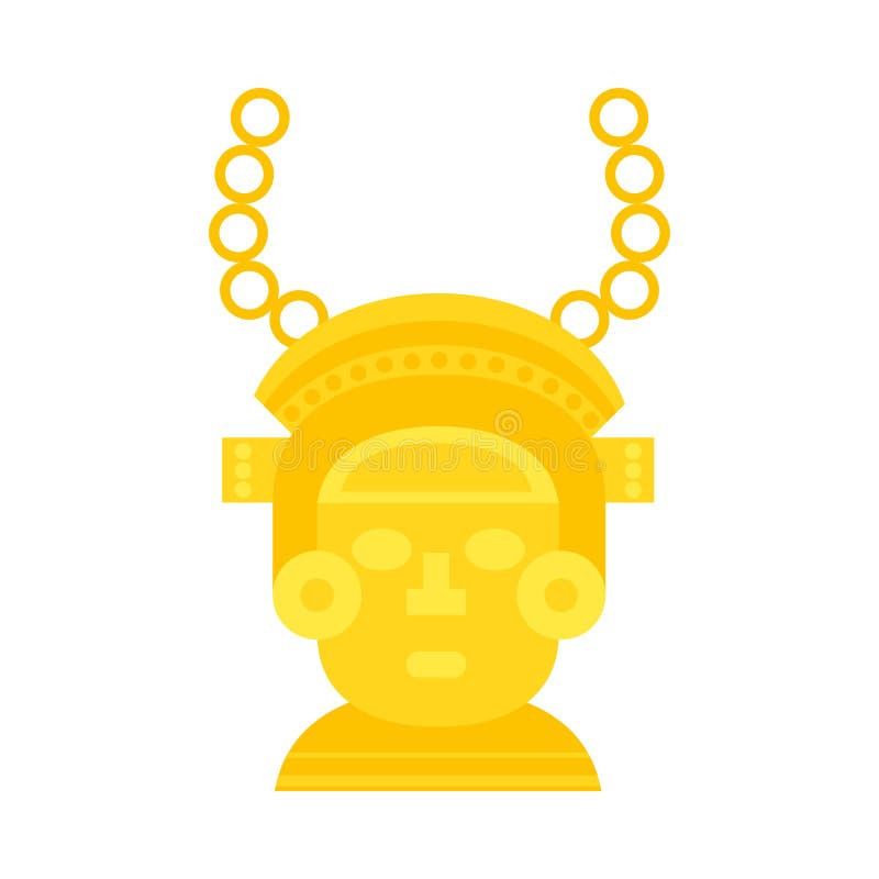 Peru inca gold stock vector. Illustration of pantheon - 300325129