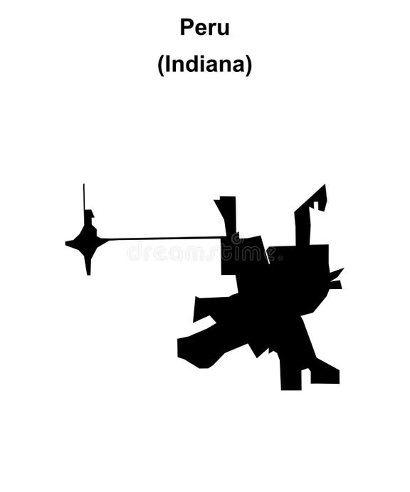 Peru outline map stock vector. Illustration of design - 357281079