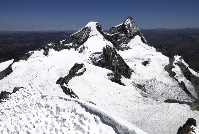 Peru Panoramic View ,snowy Andes, Covered in Snow, Panoramic View of ...