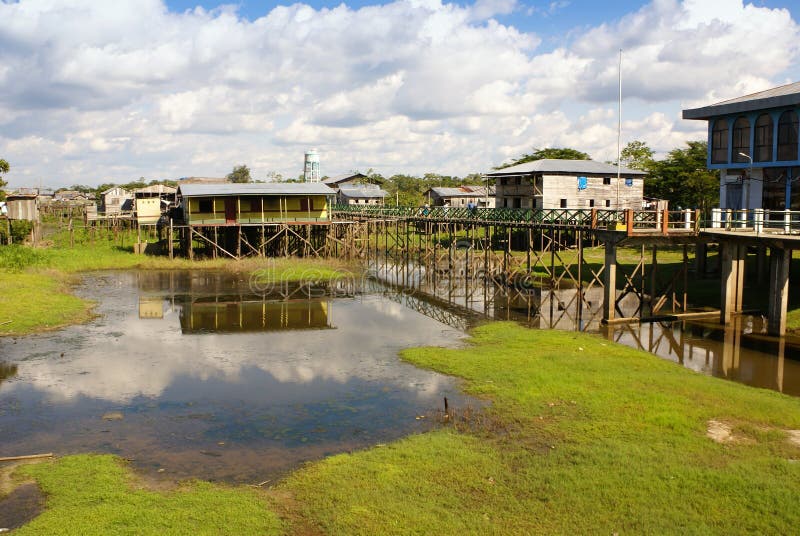Peru, Peruvian Amazonas Landscape. the Photo Present Typical Ind Stock ...