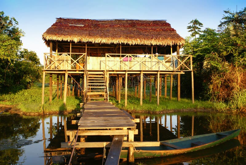 Peru, Peruvian Amazonas Landscape. the Photo Present Typical Ind Stock ...